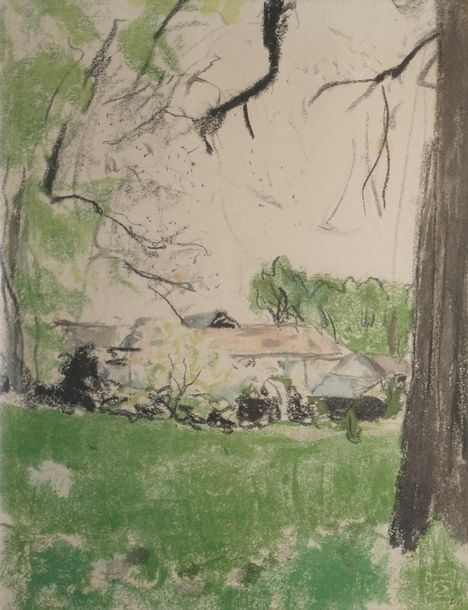 Édouard Vuillard | The Fir Trees | MutualArt