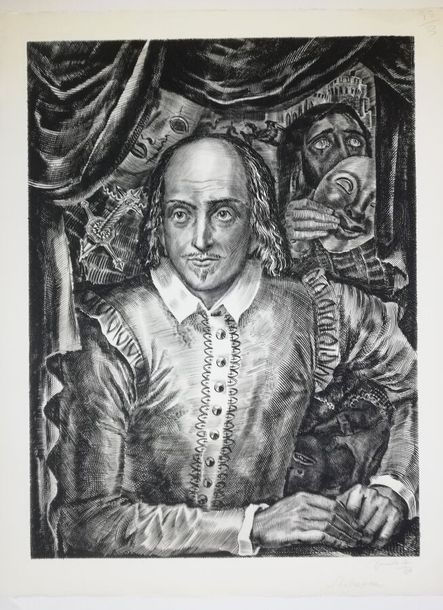 Albert Decaris | DECARIS Albert Shaekespeare Original etching... - Lot ...