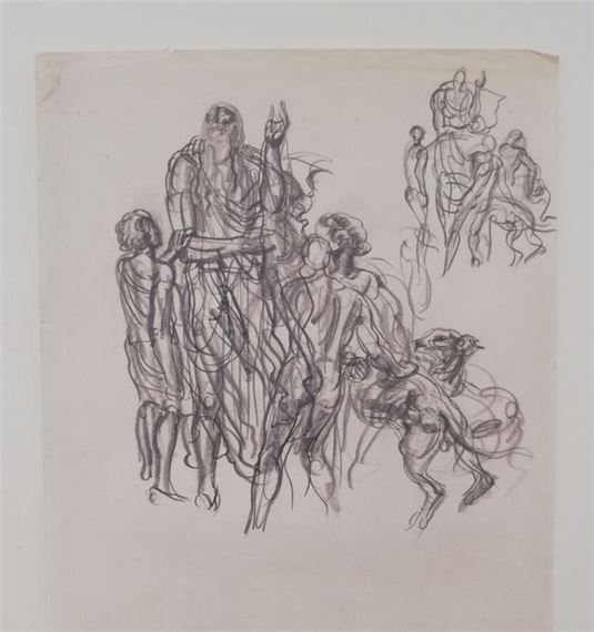 Albert Decaris | DECARIS Albert Pencil drawing on paper. ... - Lot 406 ...