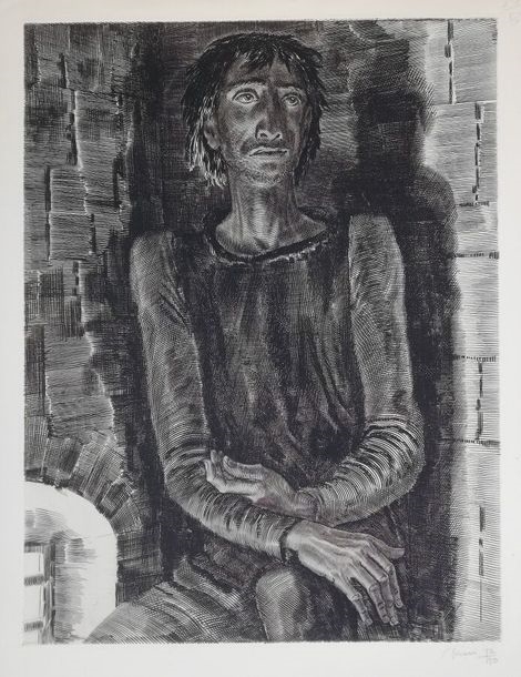 Albert Decaris | DECARIS Albert Villon Original etching signed... - Lot ...