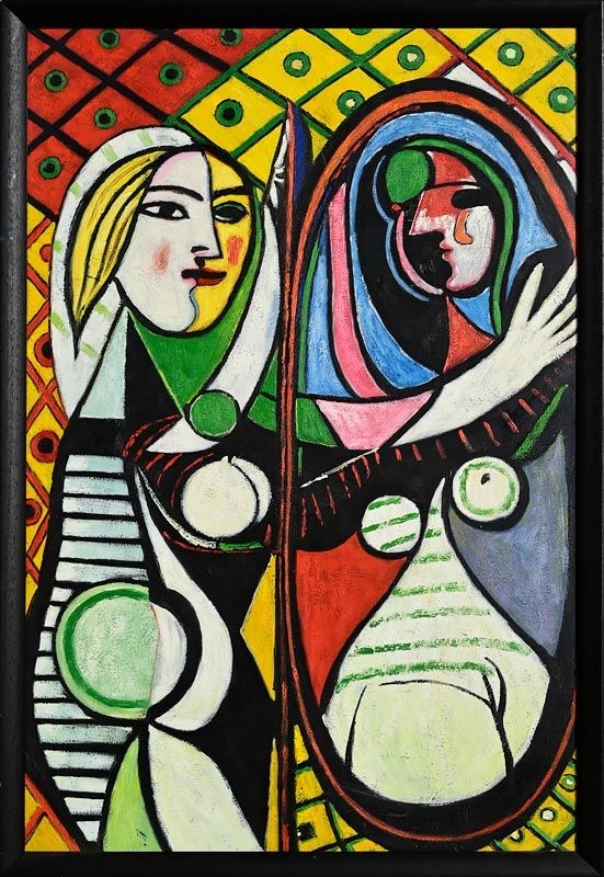 Pablo Picasso | Girl Before a Mirror | MutualArt