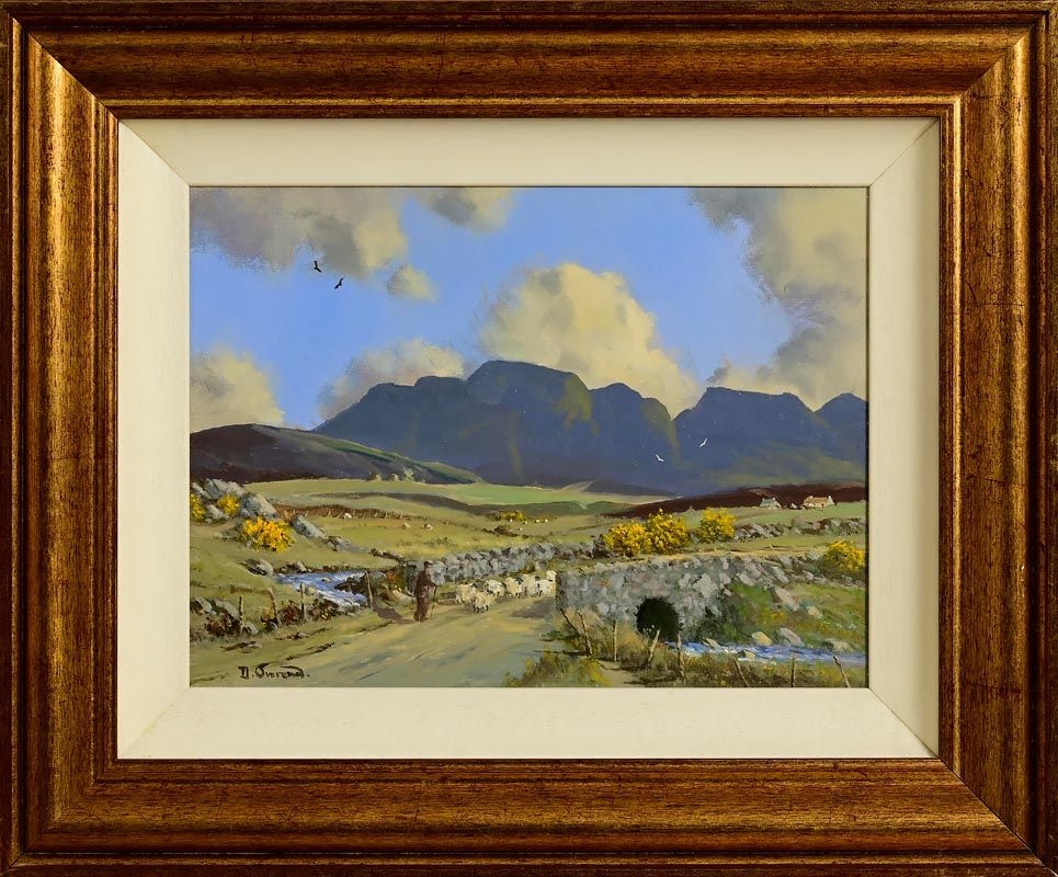 David Overend | Rush Hour Under the Pins, Connemara | MutualArt