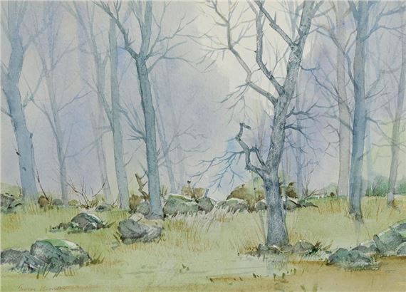 George Morrison | 5 Artworks at Auction | MutualArt