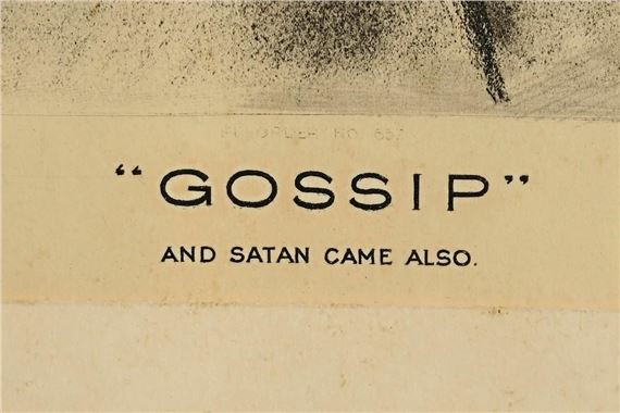 George Wotherspoon | Gossip and Satan Came Also | MutualArt