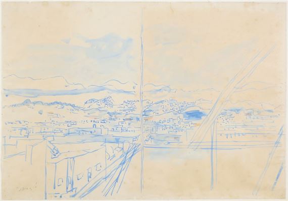 Joseph Zaritzky | Rooftop View of Tel Aviv | MutualArt