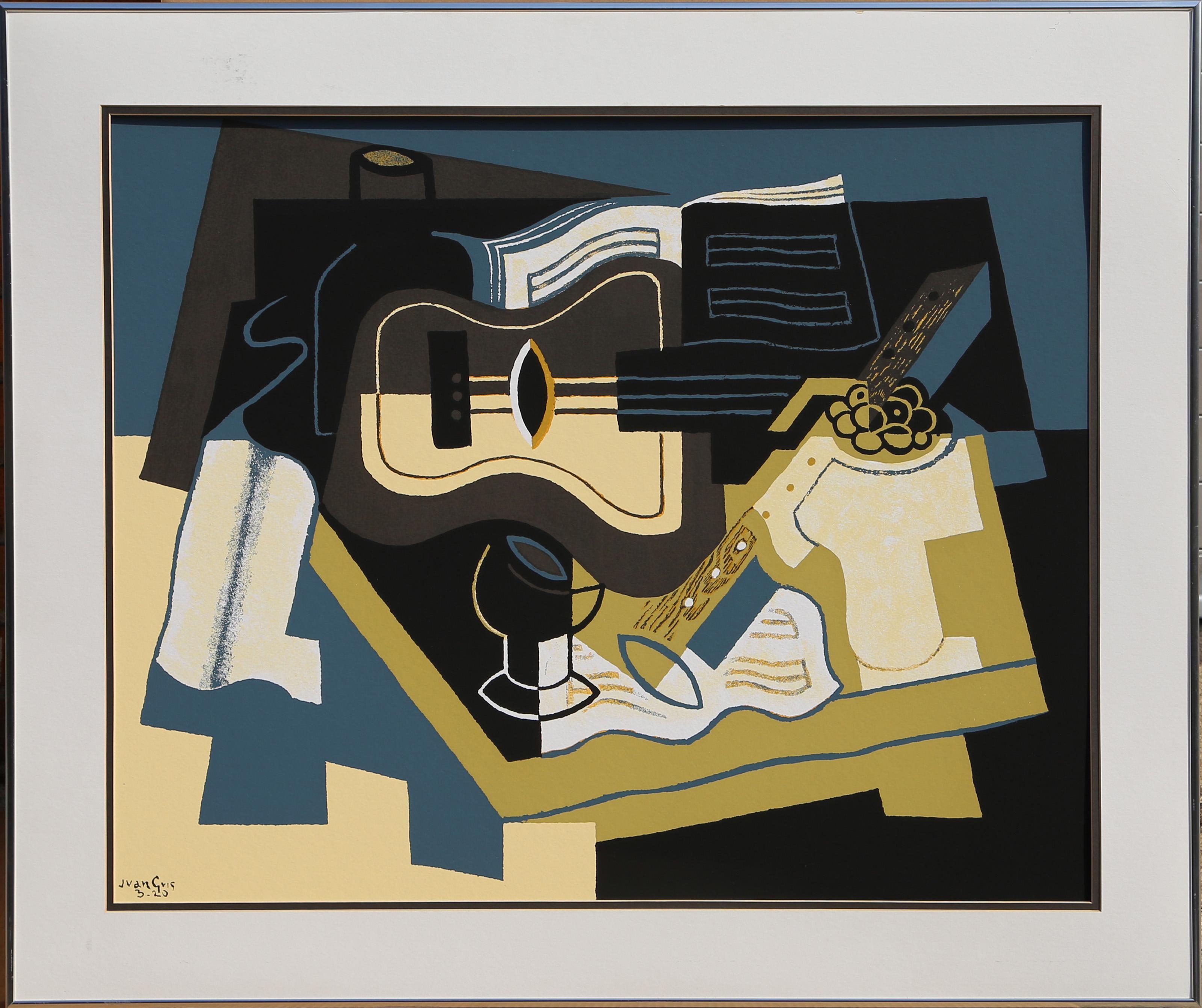 Juan Gris | Guitar with Clarinet | MutualArt