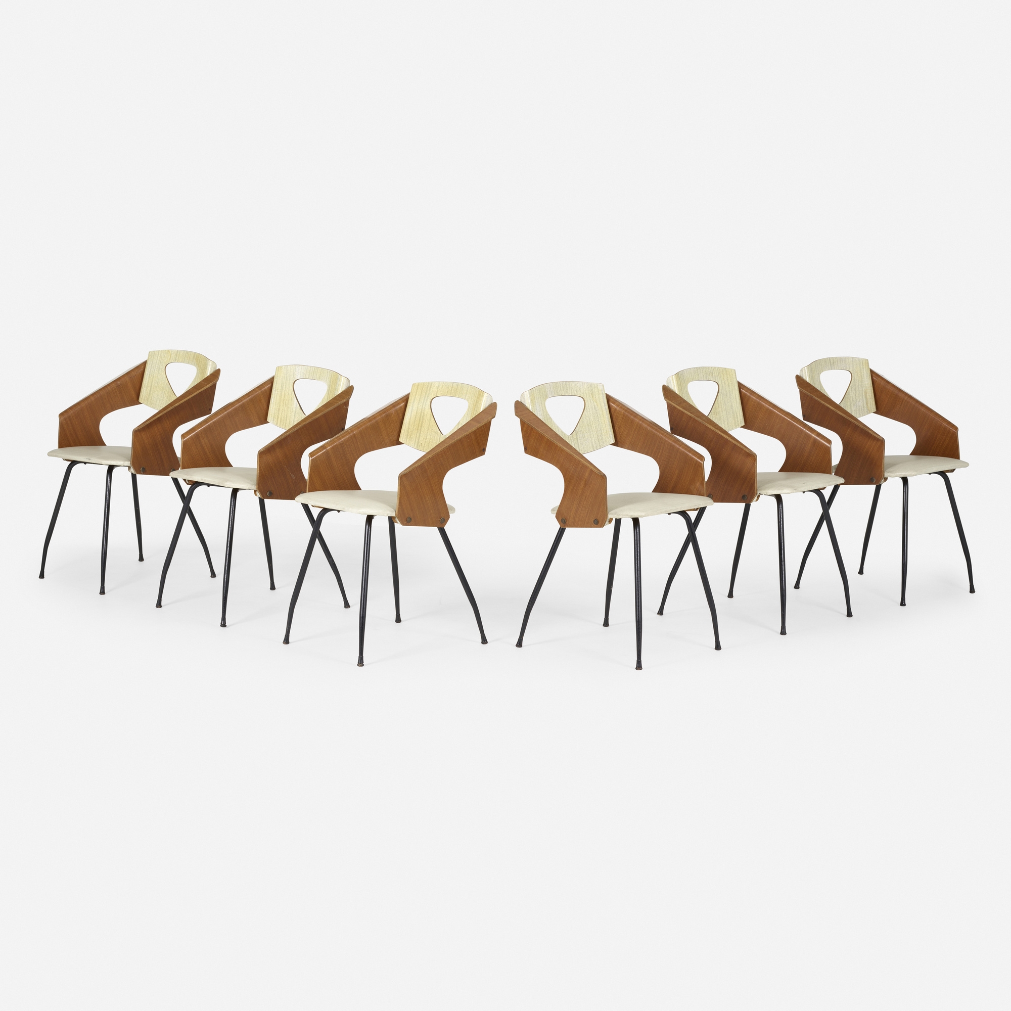 Carlo Ratti | Dining chairs, set of six | MutualArt