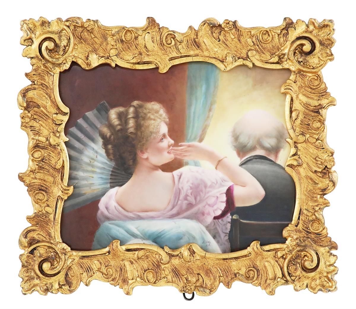 François Boucher | Two French Limoges Porcelain Plaques (20th Century ...