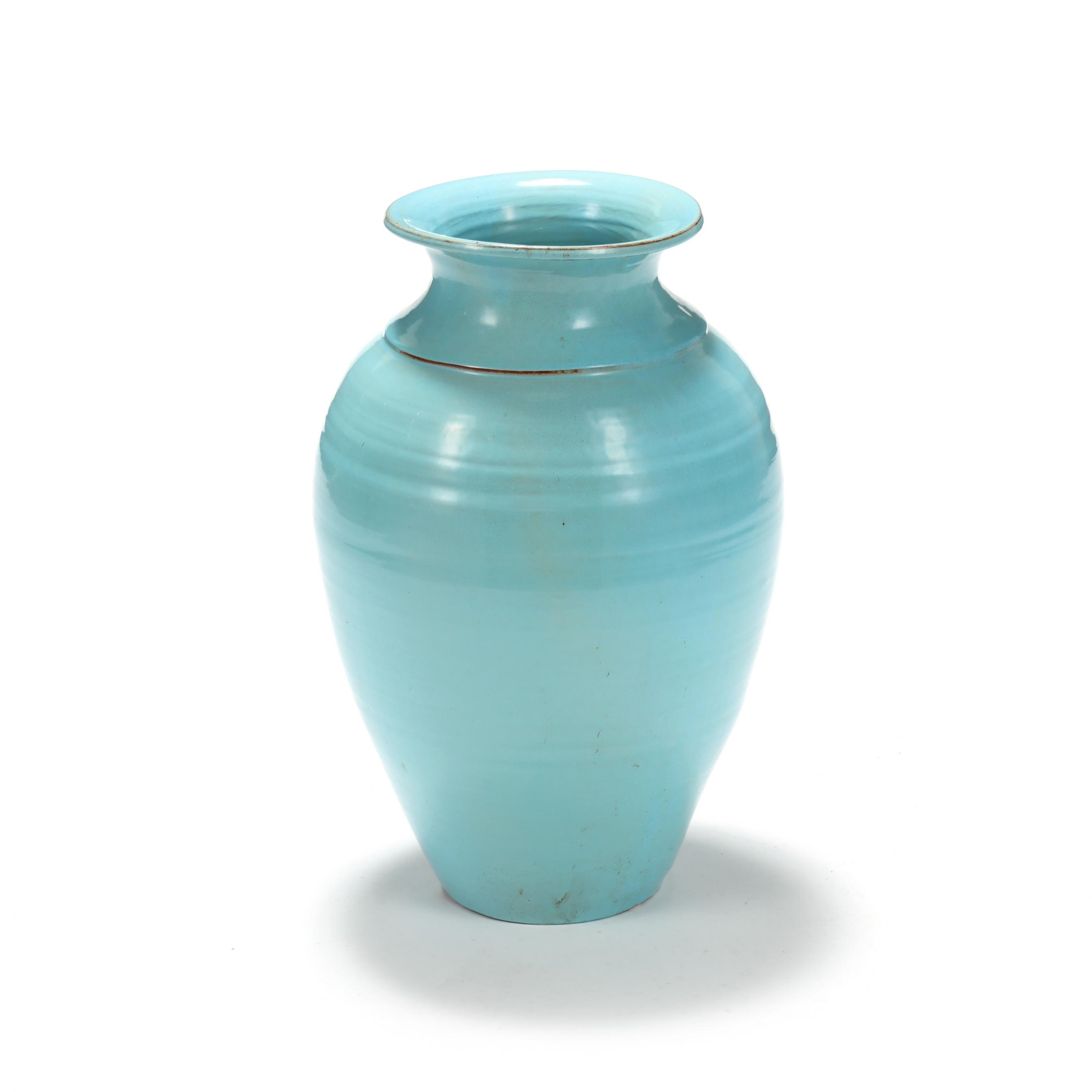 Waymon Cole | Large Pottery Floor Vase (1930s - 1940s) | MutualArt