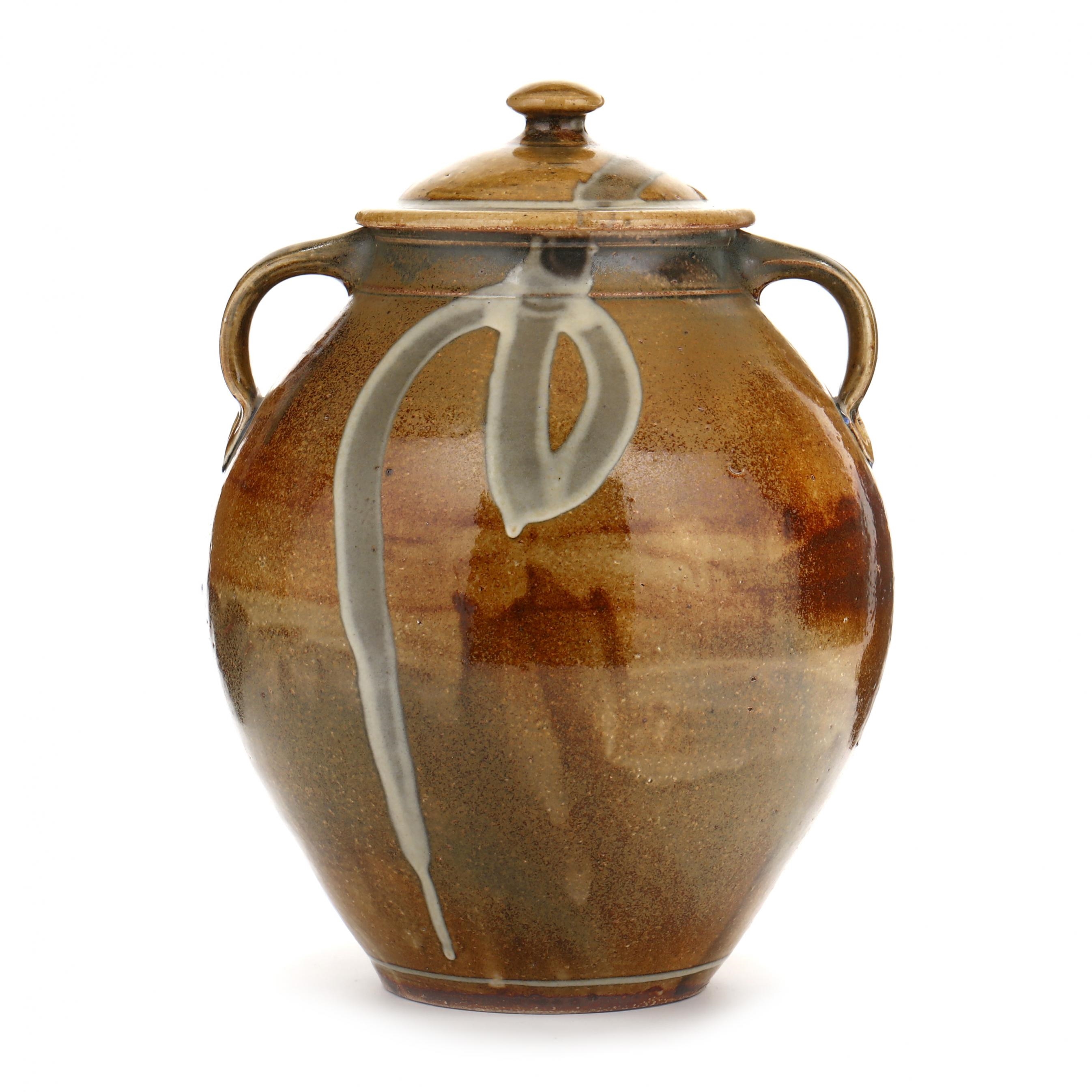 Mark Hewitt | Lidded Pottery Jar | MutualArt