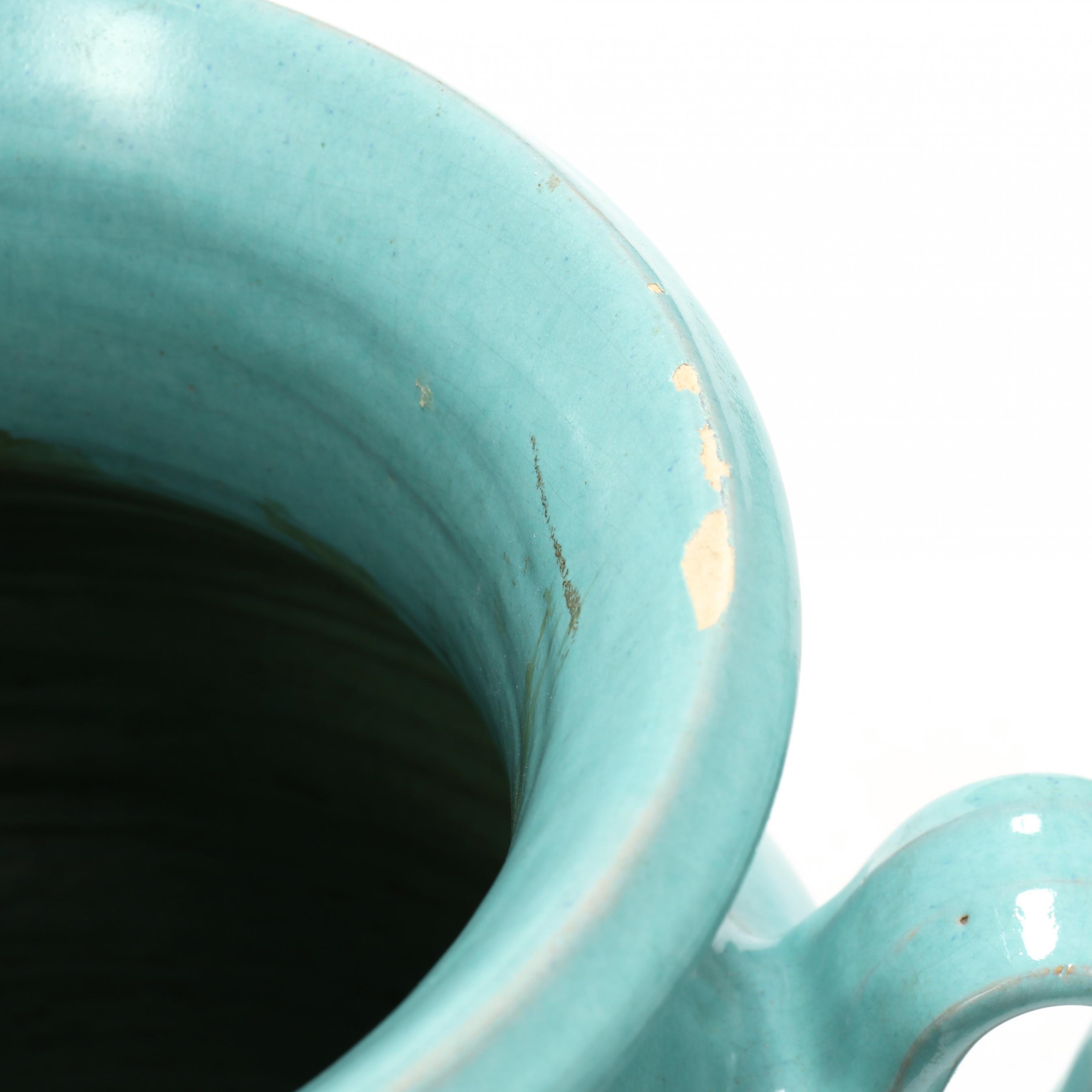 Waymon Cole | Two Pottery Floor Vases | MutualArt