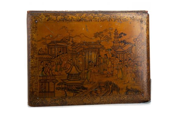 Jennens & Bettridge | A CHINOISERIE PAPIER-MACHE FOLDER/ALBUM BY ...