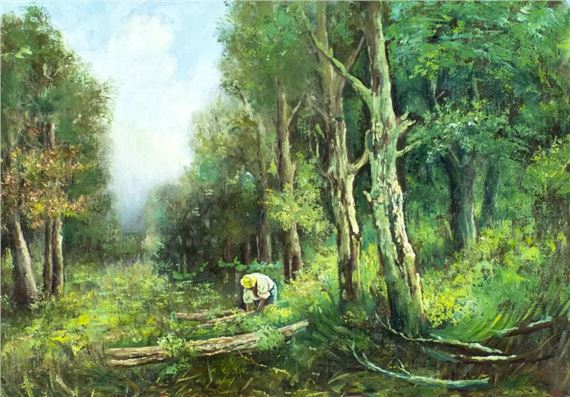 Capuano | Forest Landscape (Circa 1900) | MutualArt
