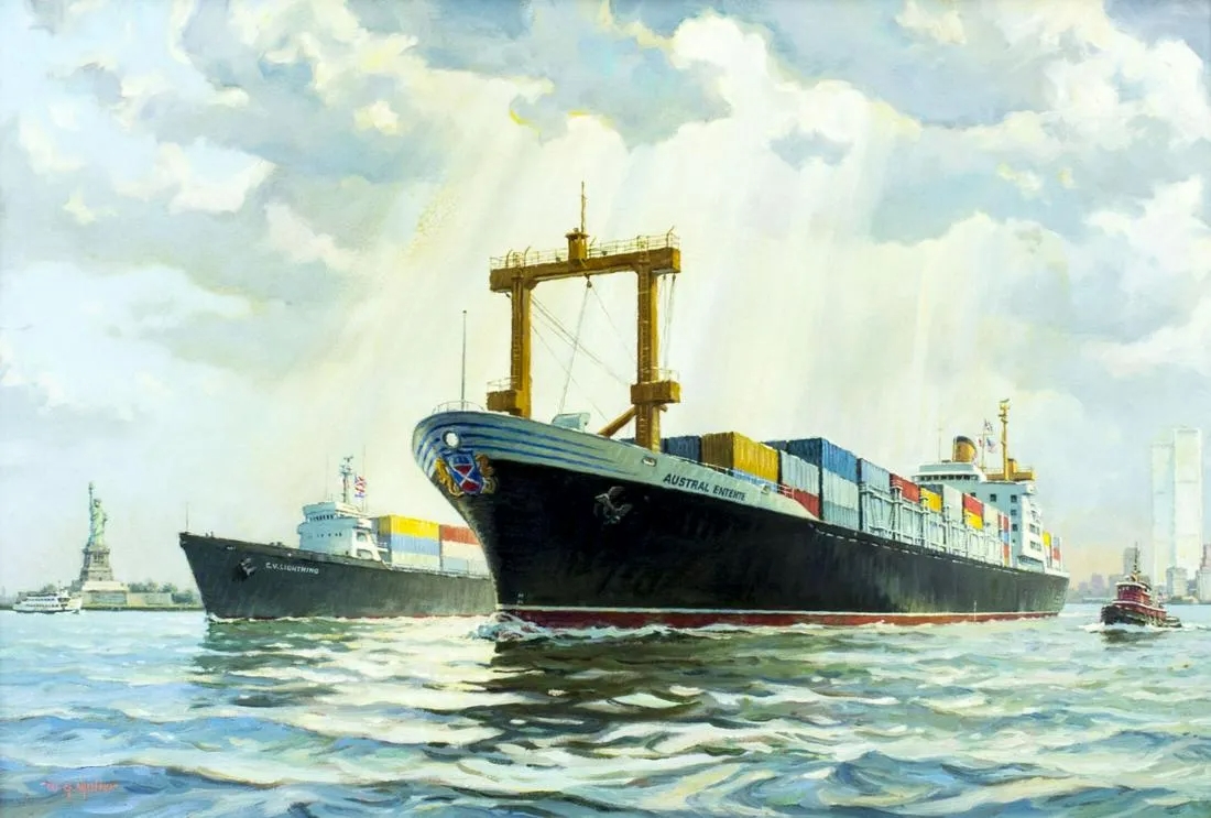 William Müller | Cargo Ship | MutualArt