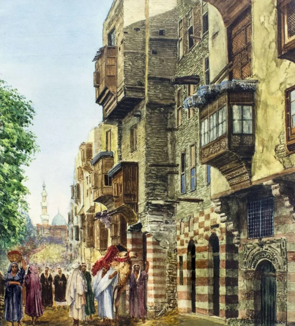 Friedrich Frank | Cairo Cityscape | MutualArt