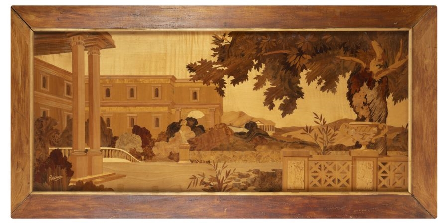 Pierre Rosenau | Terrace and garden of a villa | MutualArt