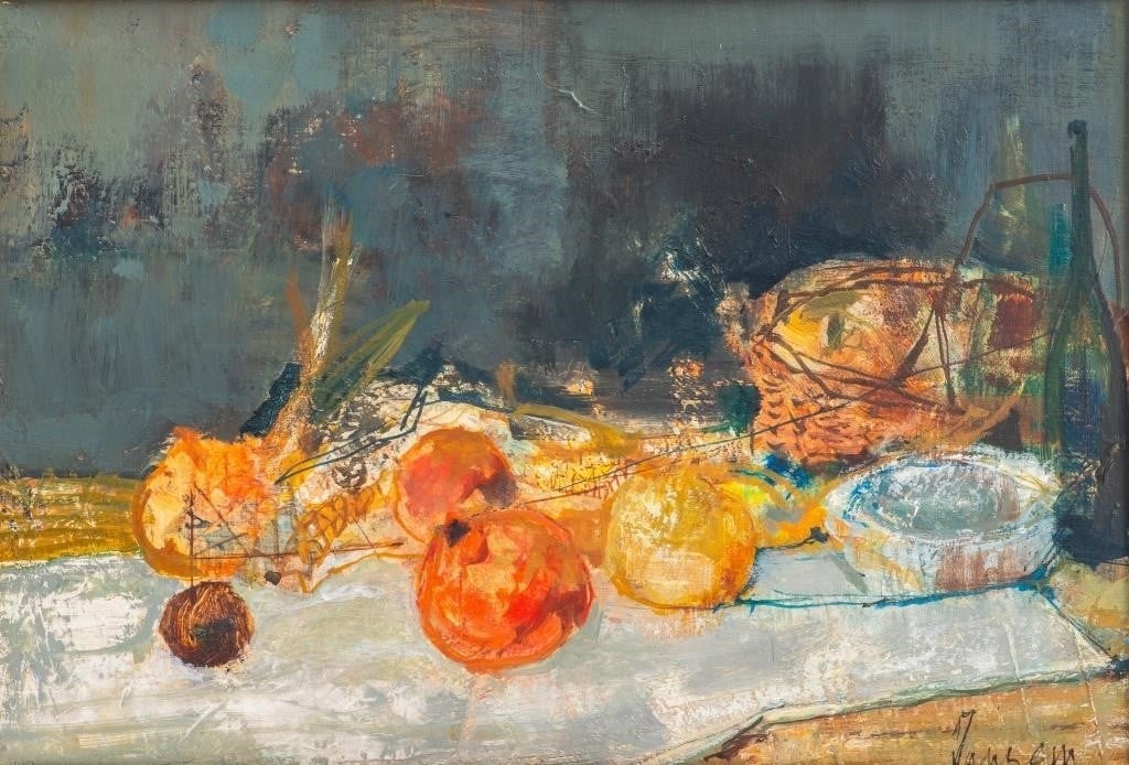 Jean Jansem | Jean Jansem Still Life Oil on Canvas | MutualArt