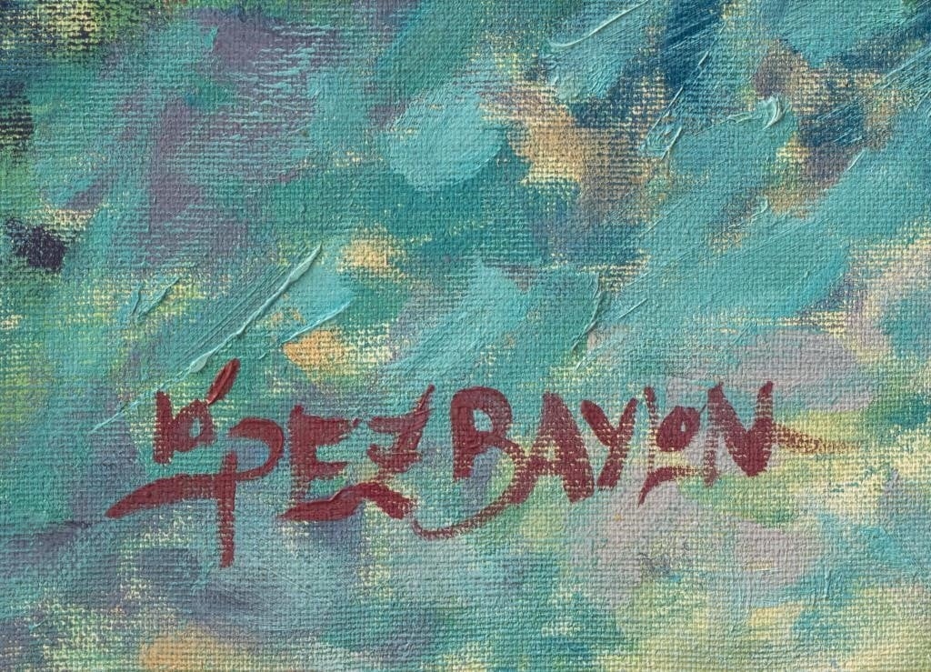 Lissandro Lopez Baylon | Lisandro Lopez Baylon Cityscape Oil on Canvas ...