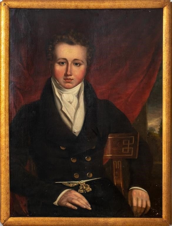 Charles Willson Peale | Portrait of a young gentleman (19) | MutualArt
