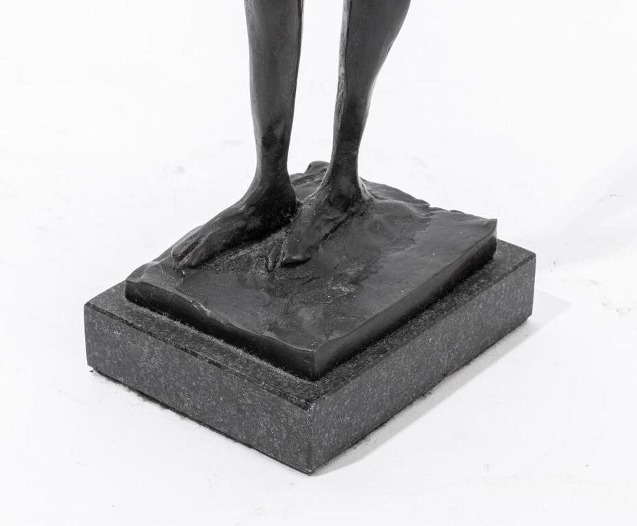 Doris Caesar | bronze sculpture with brown/black patina depicting a ...
