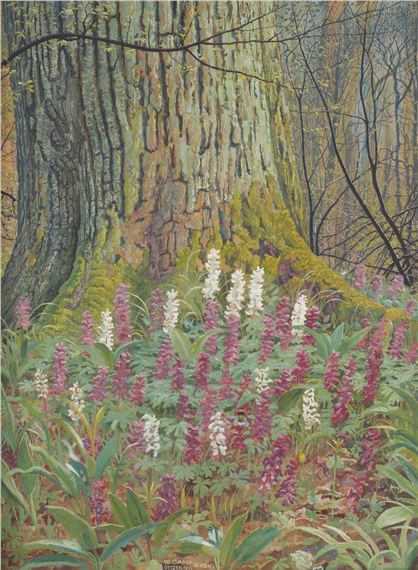 Walther Gasch | Frühling im Leipziger Auwald (1935) | MutualArt