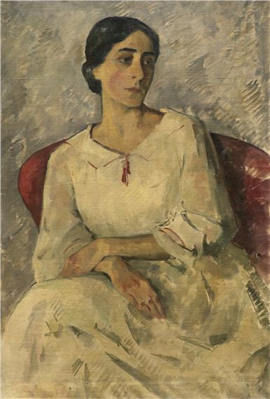 Leo von König | Portrait einer Sitzenden | MutualArt