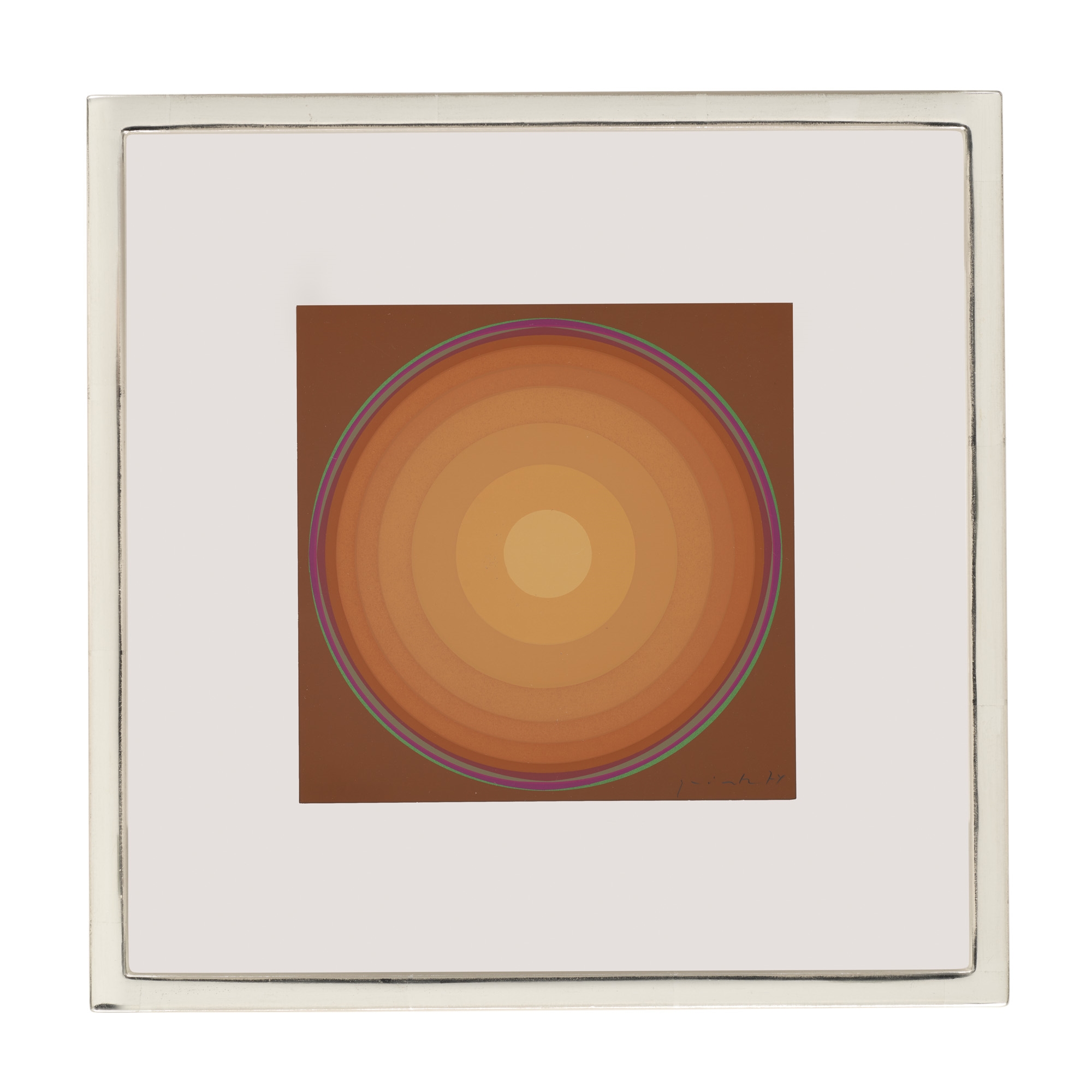 Lothar Quinte | Quasar-Orange (1974) | MutualArt