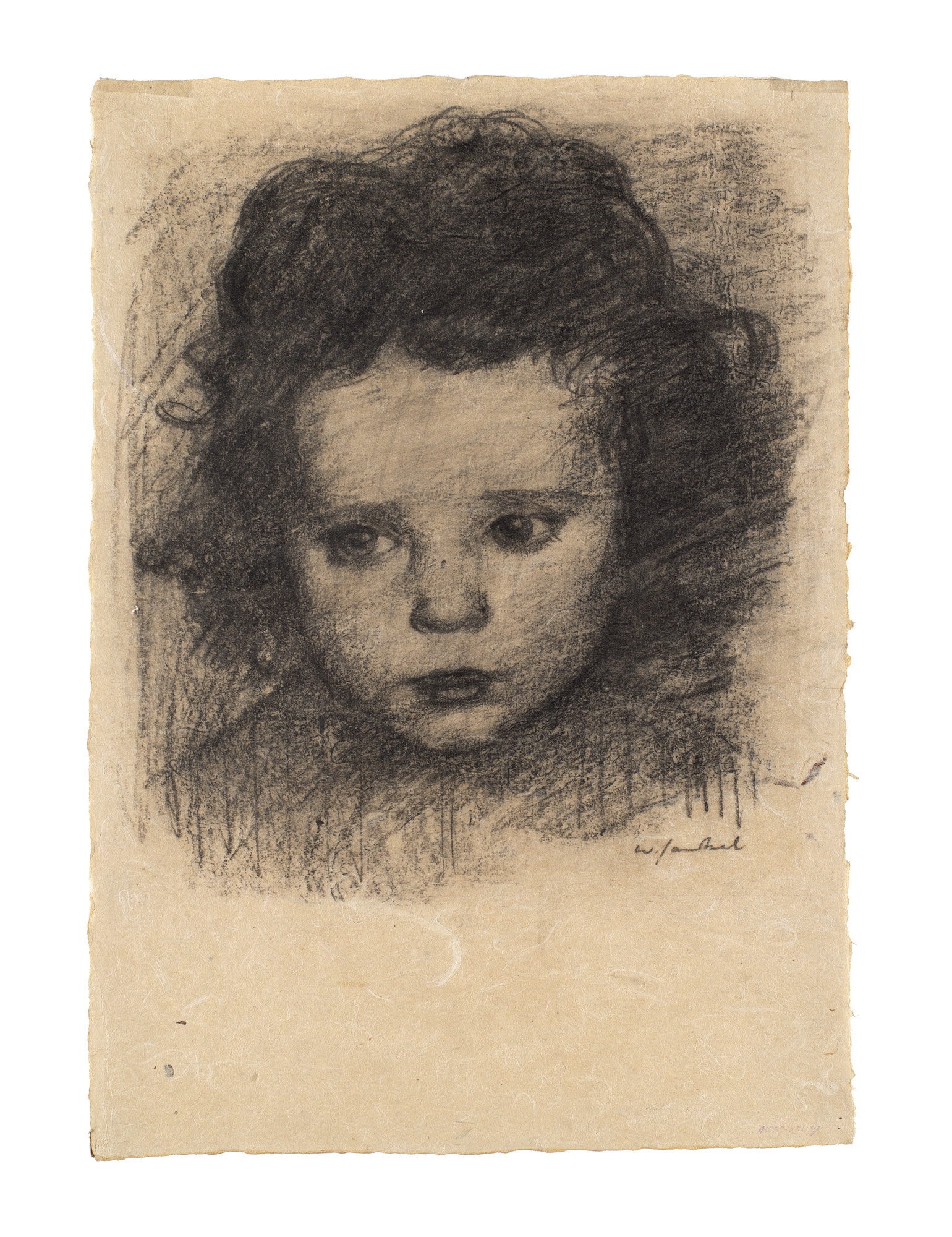 Willy Jaeckel | Mädchenkopf | MutualArt