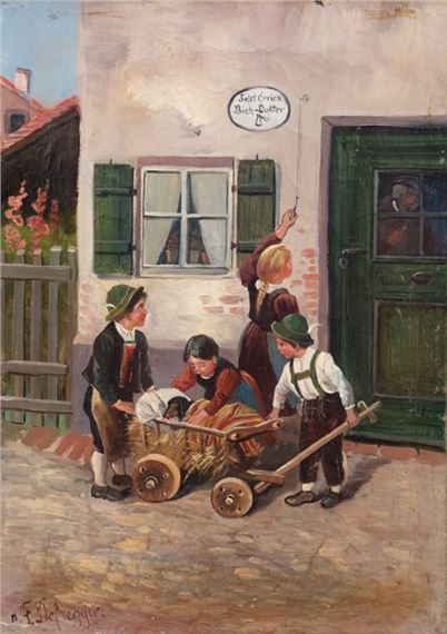 Franz von Defregger | Der kranke Dackel | MutualArt