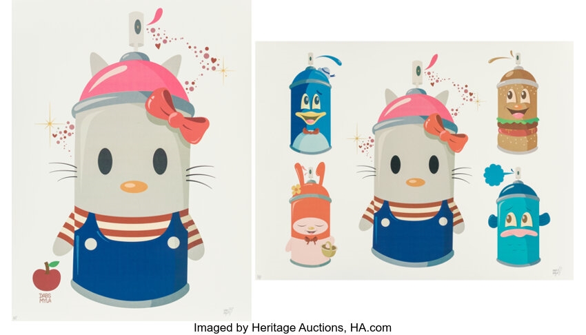 Dabs & Myla | Spray Can-Hello Kitty and Spray Can-Sanrio Friends ...