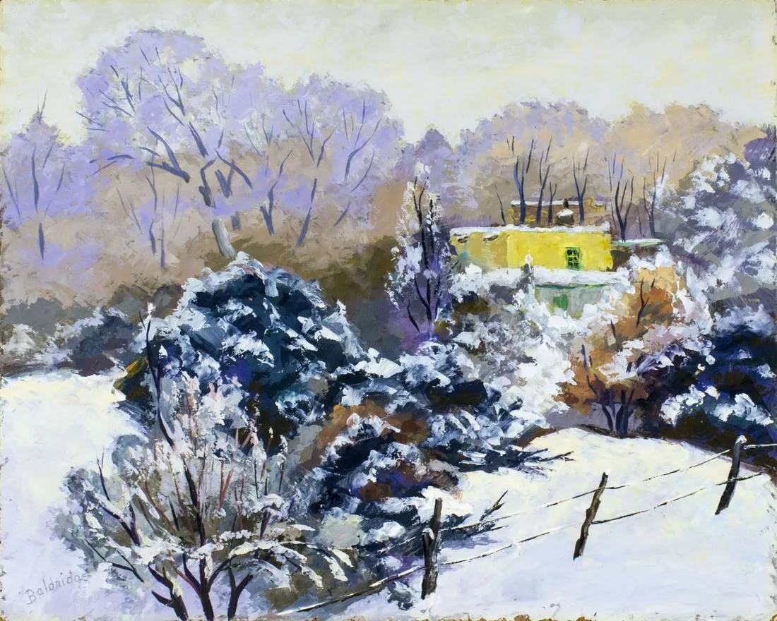 Cyrus LeRoy Baldridge | Winter Landscape | MutualArt