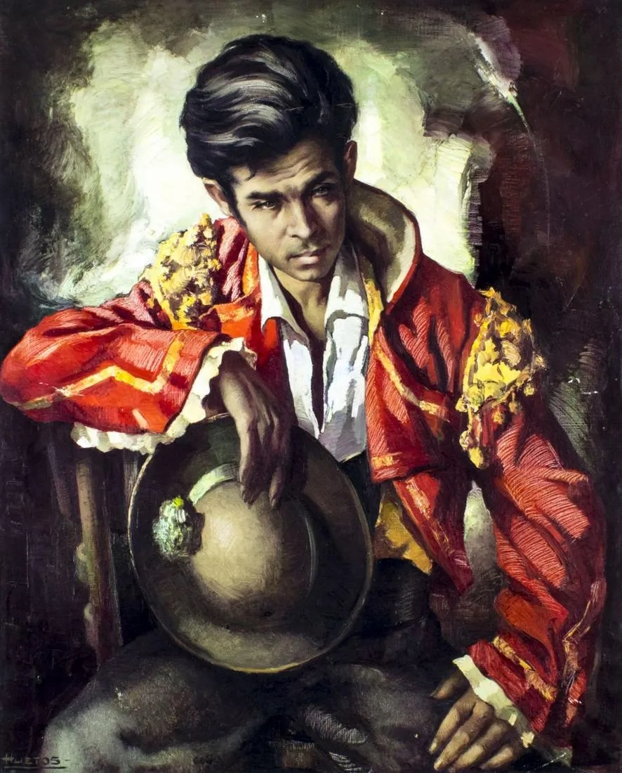 Domingo Huetos | Portrait of Spanish Matador | MutualArt