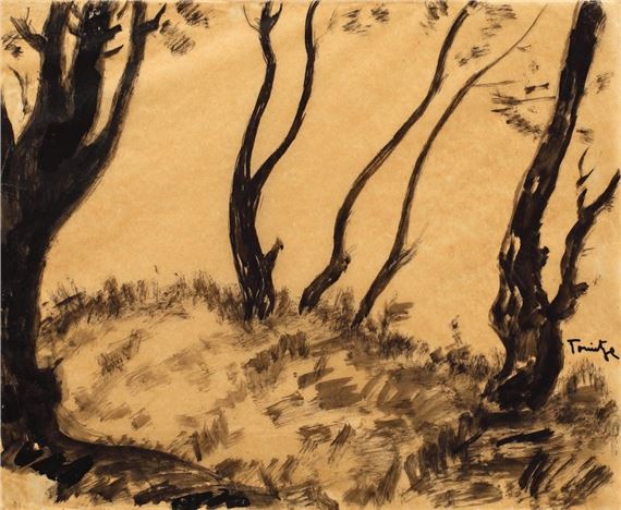 Nicolae Tonitza | Margine de pădure | MutualArt