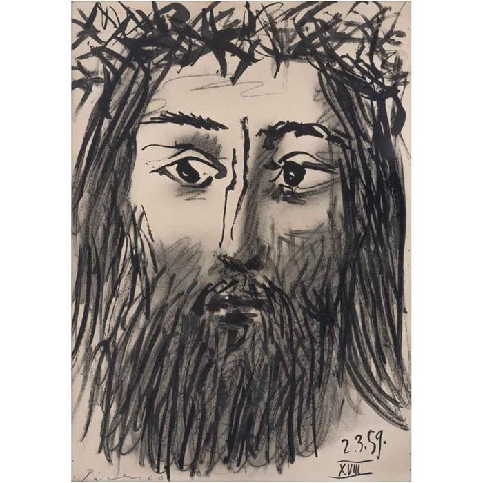 Pablo Picasso | Retrato de Cristo (59) | MutualArt