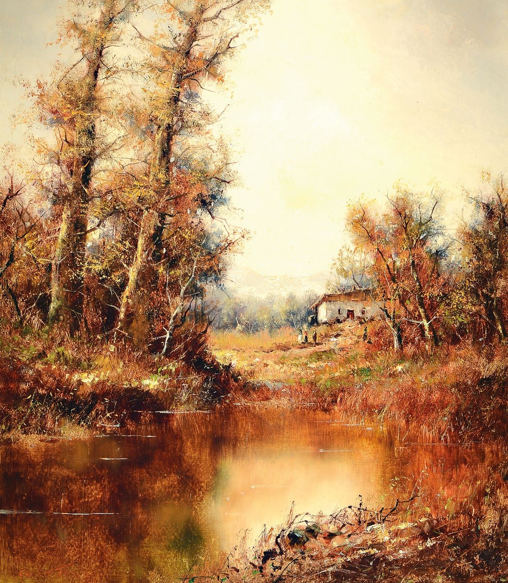 Friedrich Karl Thauer | Herbst am Staffelsee | MutualArt