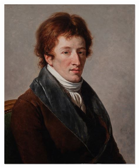 François André Vincent | Portrait of Baron Georges Cuvier (-1832), bust ...
