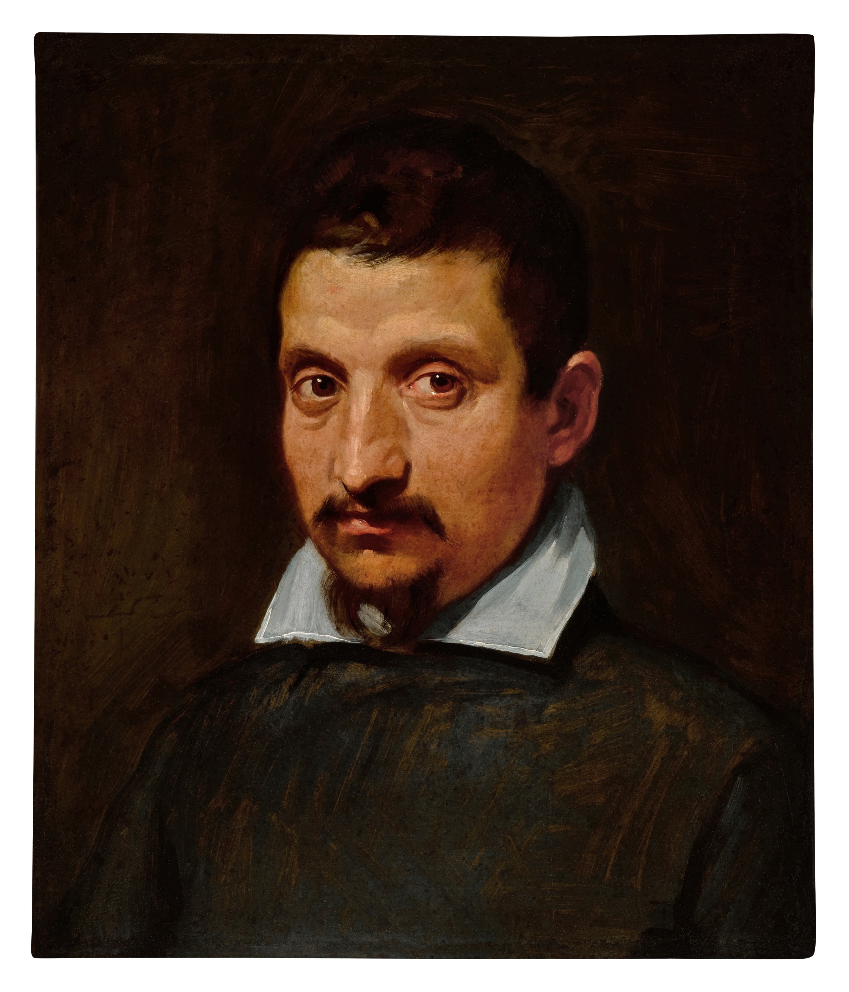 Annibale Carracci | Portrait of a man with a moustache and beard, bust ...