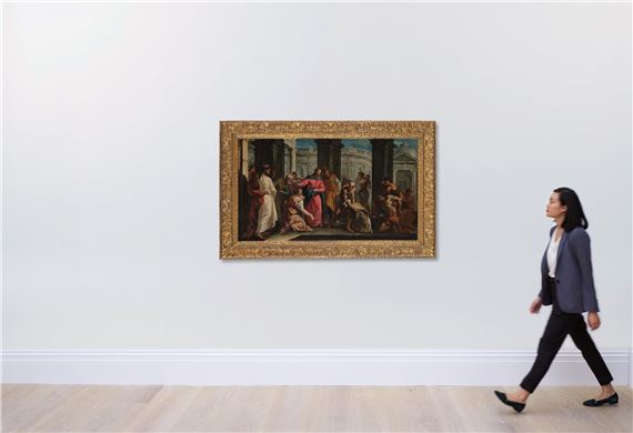 Sebastiano Ricci | Christ healing the paralytic man at the pool of ...