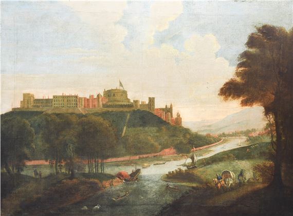 Samuel Scott | View of Windsor Castle | MutualArt