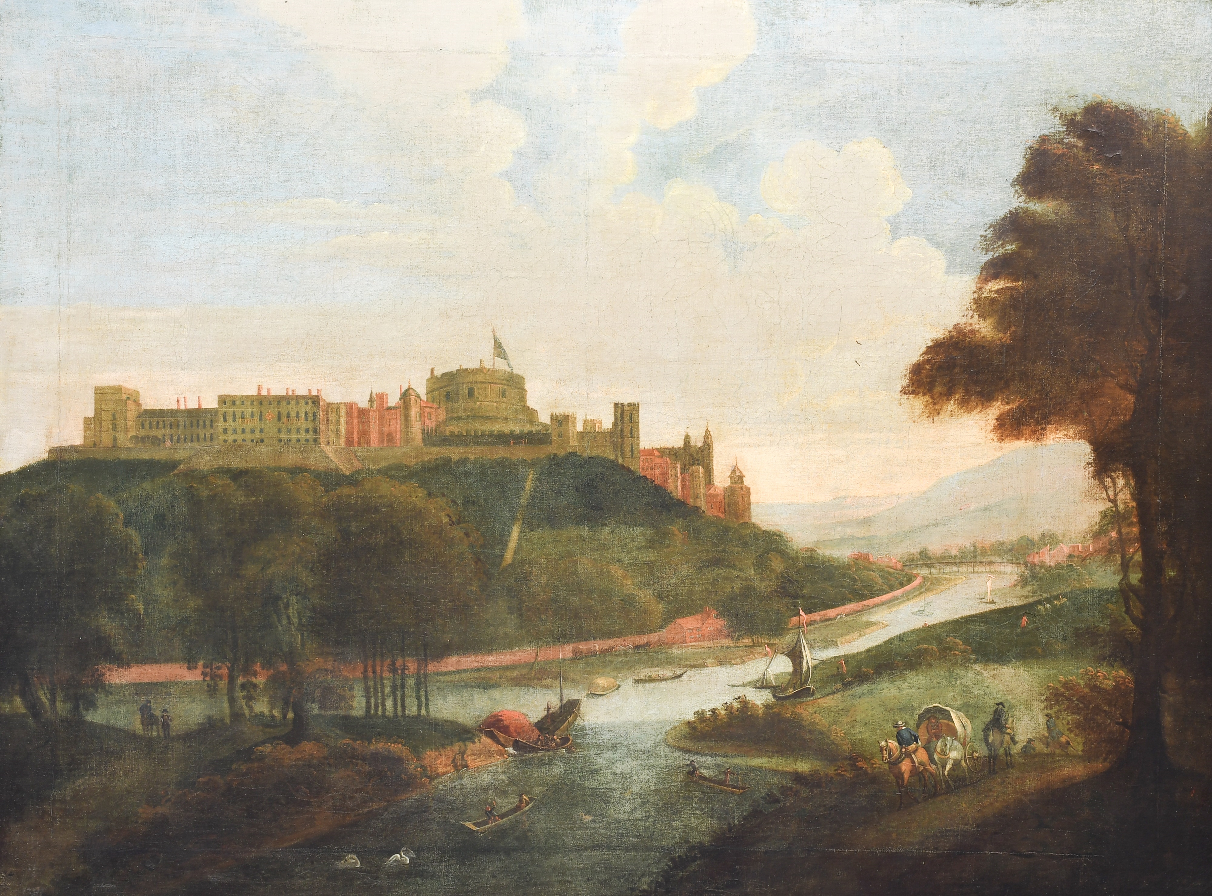 Samuel Scott | View of Windsor Castle | MutualArt