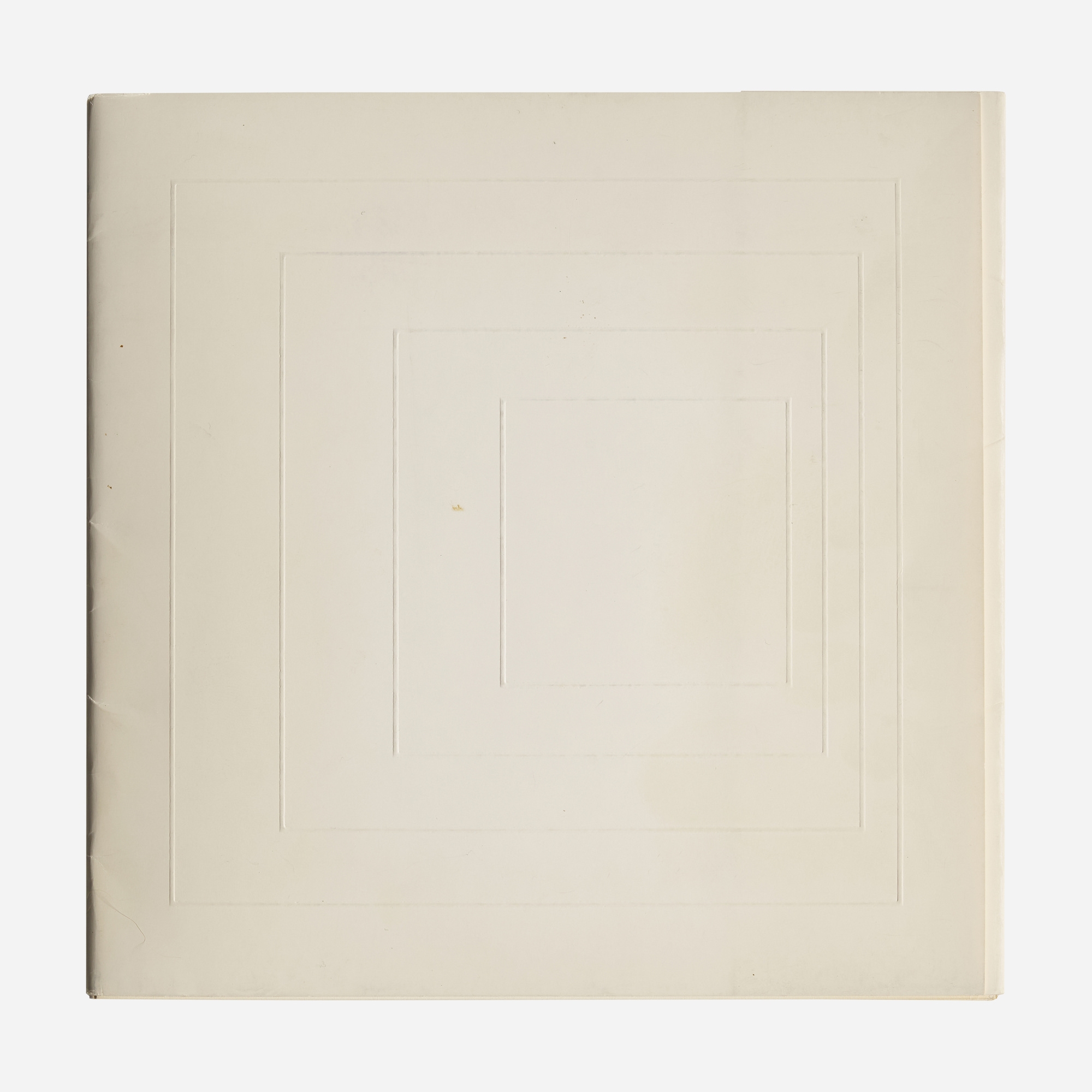 Josef Albers | White Line Squares sample portfolio (1966) | MutualArt
