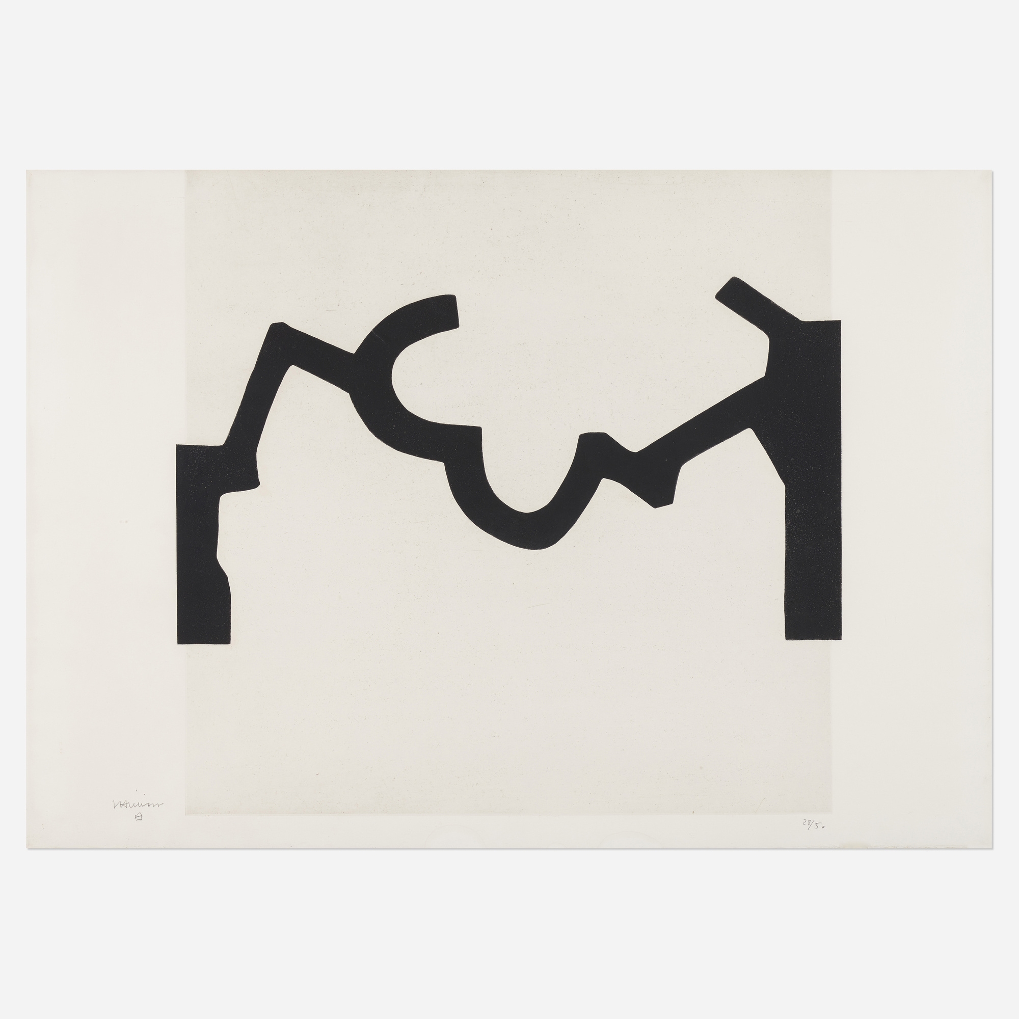 Eduardo Chillida | Leku-Aldatu (1972) | MutualArt
