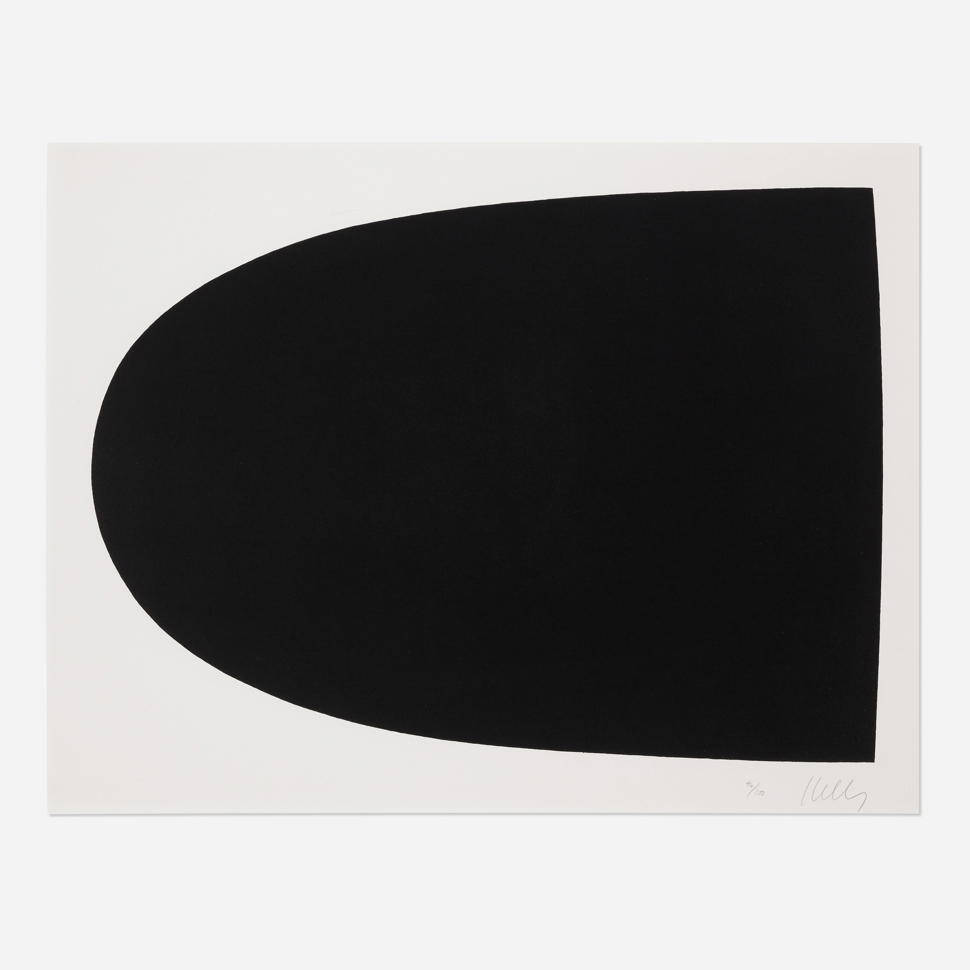 Ellsworth Kelly | Black (1967) | MutualArt