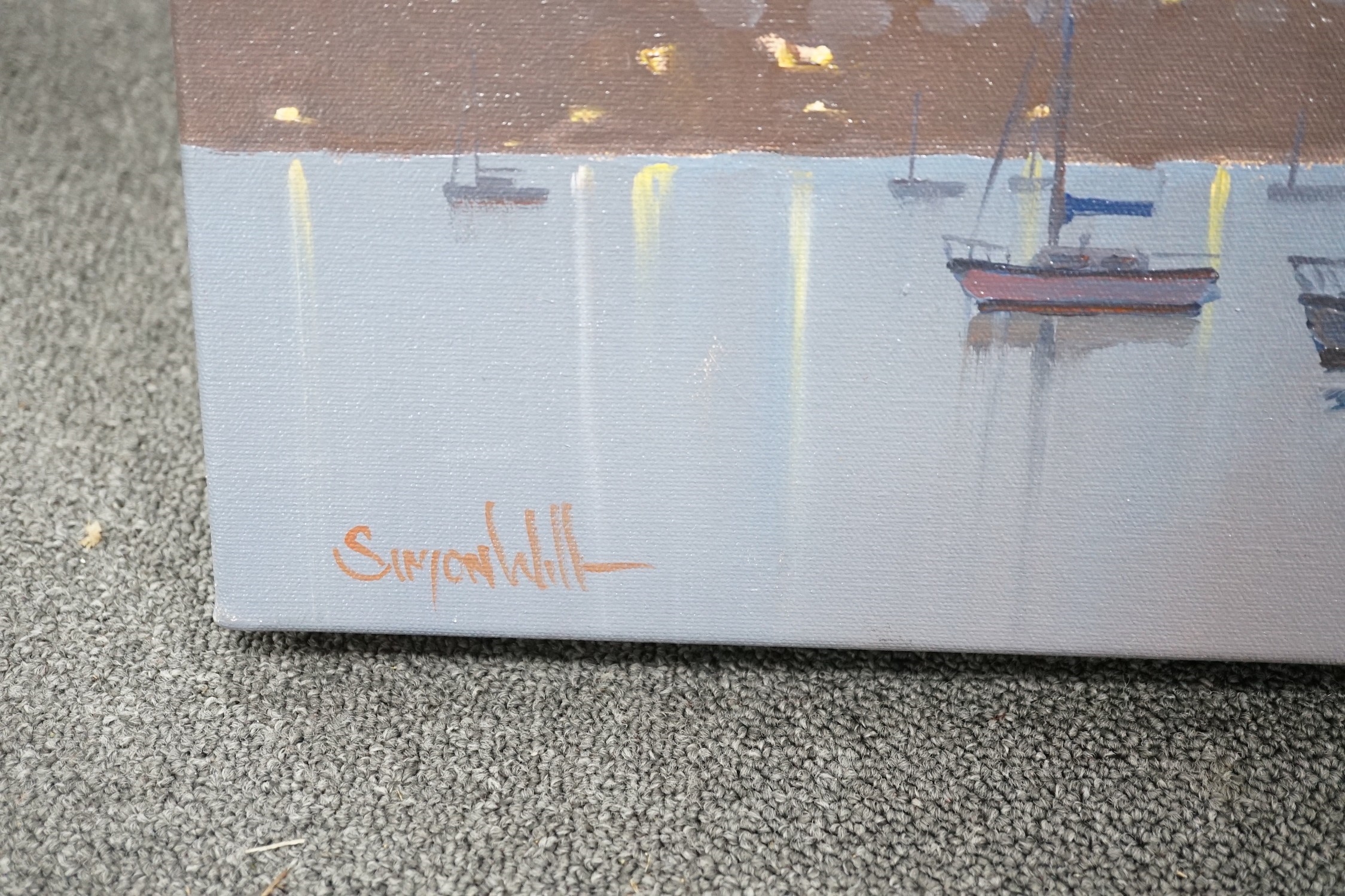 Simon Williams | Evening Reflections, Auckland City | MutualArt