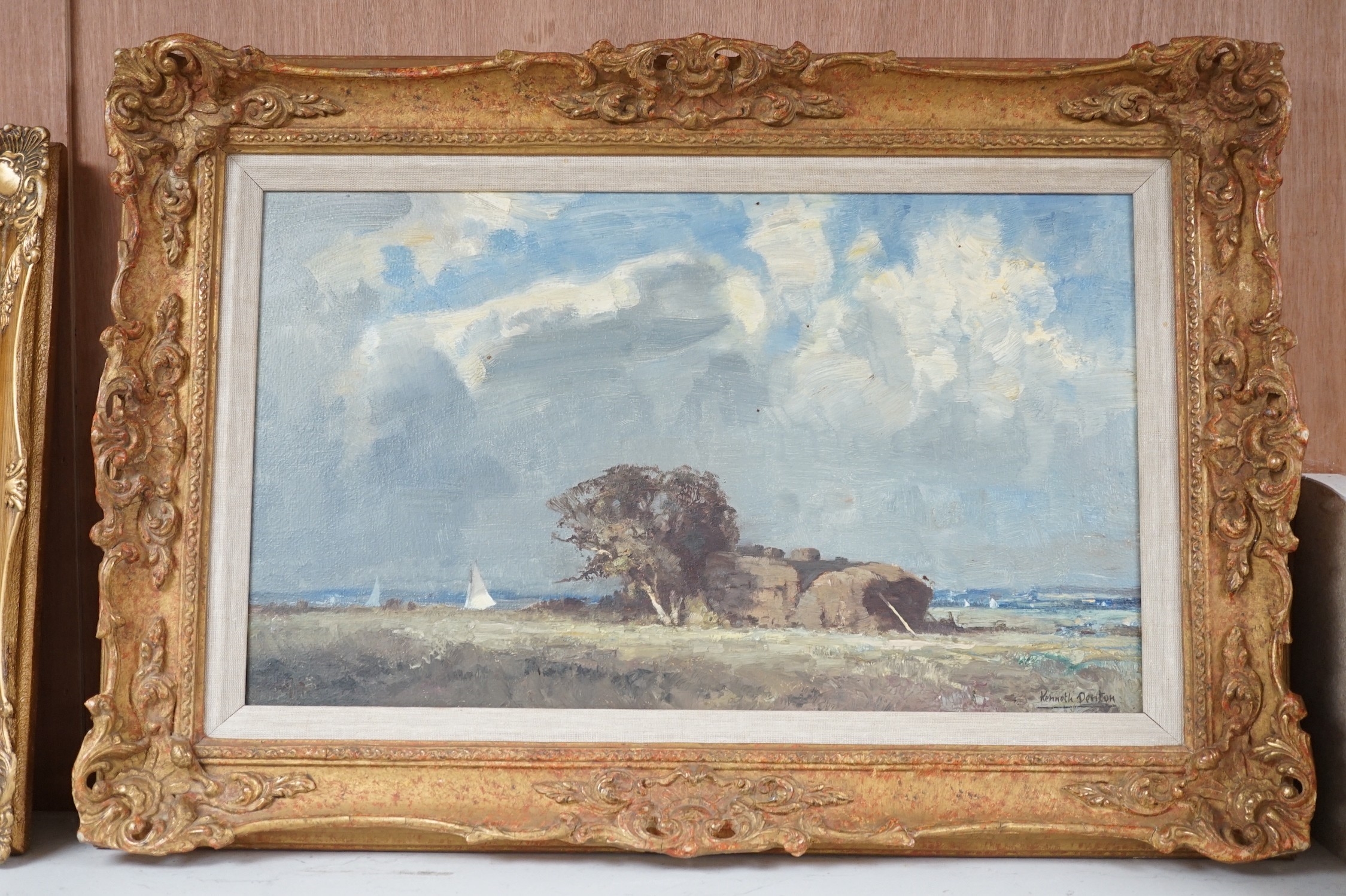 Kenneth Denton | The Haystack on the Marsh | MutualArt