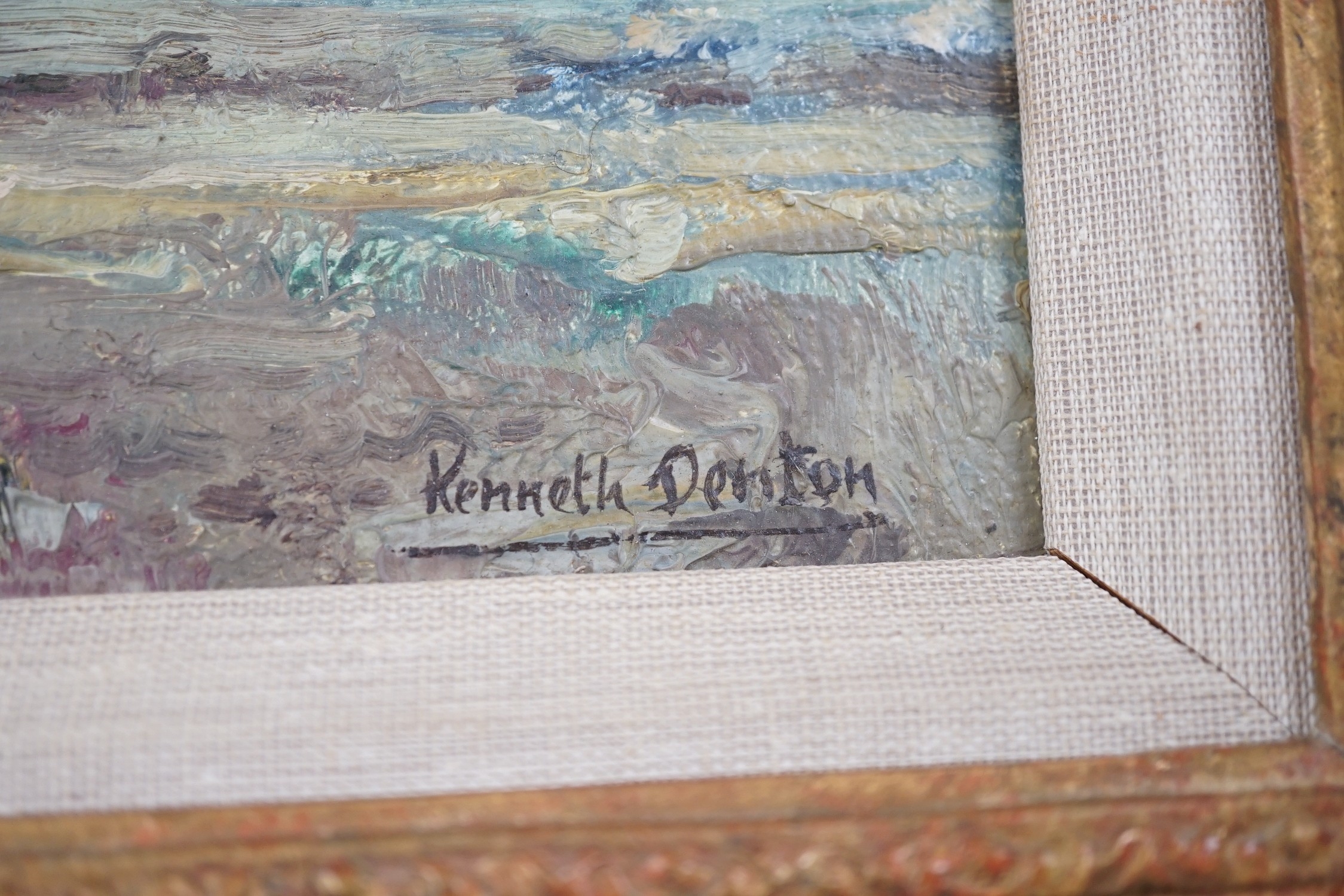 Kenneth Denton | The Haystack on the Marsh | MutualArt