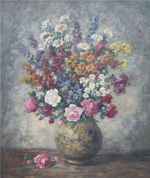 Weedon Grossmith | Still life of flowers in a vase | MutualArt
