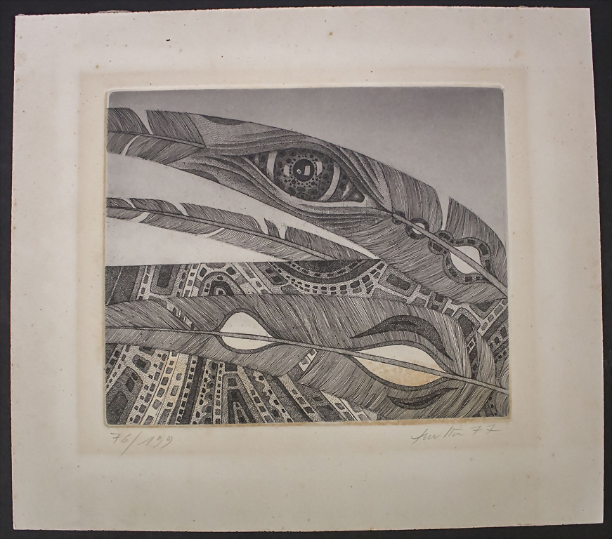 Wolfgang Hutter | Die Federn' / 'The feathers | MutualArt