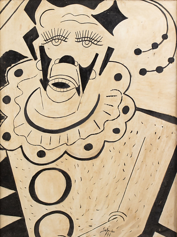 Hugó Scheiber | Der Harlekin' / 'The Harlequin | MutualArt