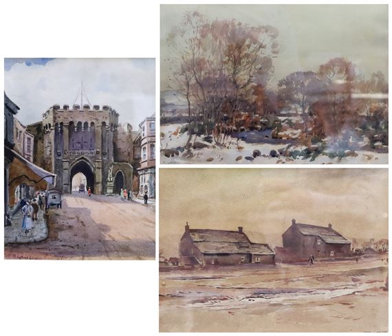 Frederick Lawson | Entrance Gates to York | MutualArt